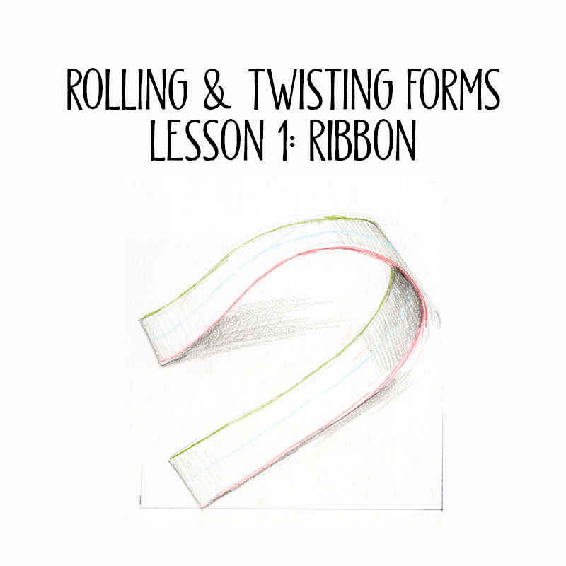 Lesson 34: Ribbon - Draw Botanical LLC