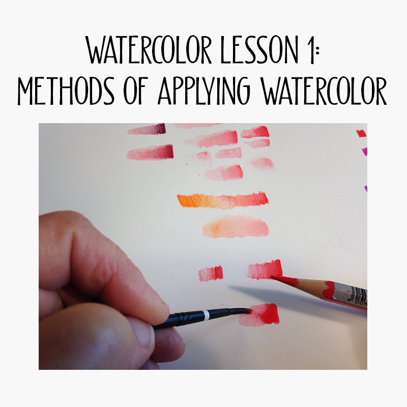 Lesson 29: Methods of Applying Watercolor - Draw Botanical LLC