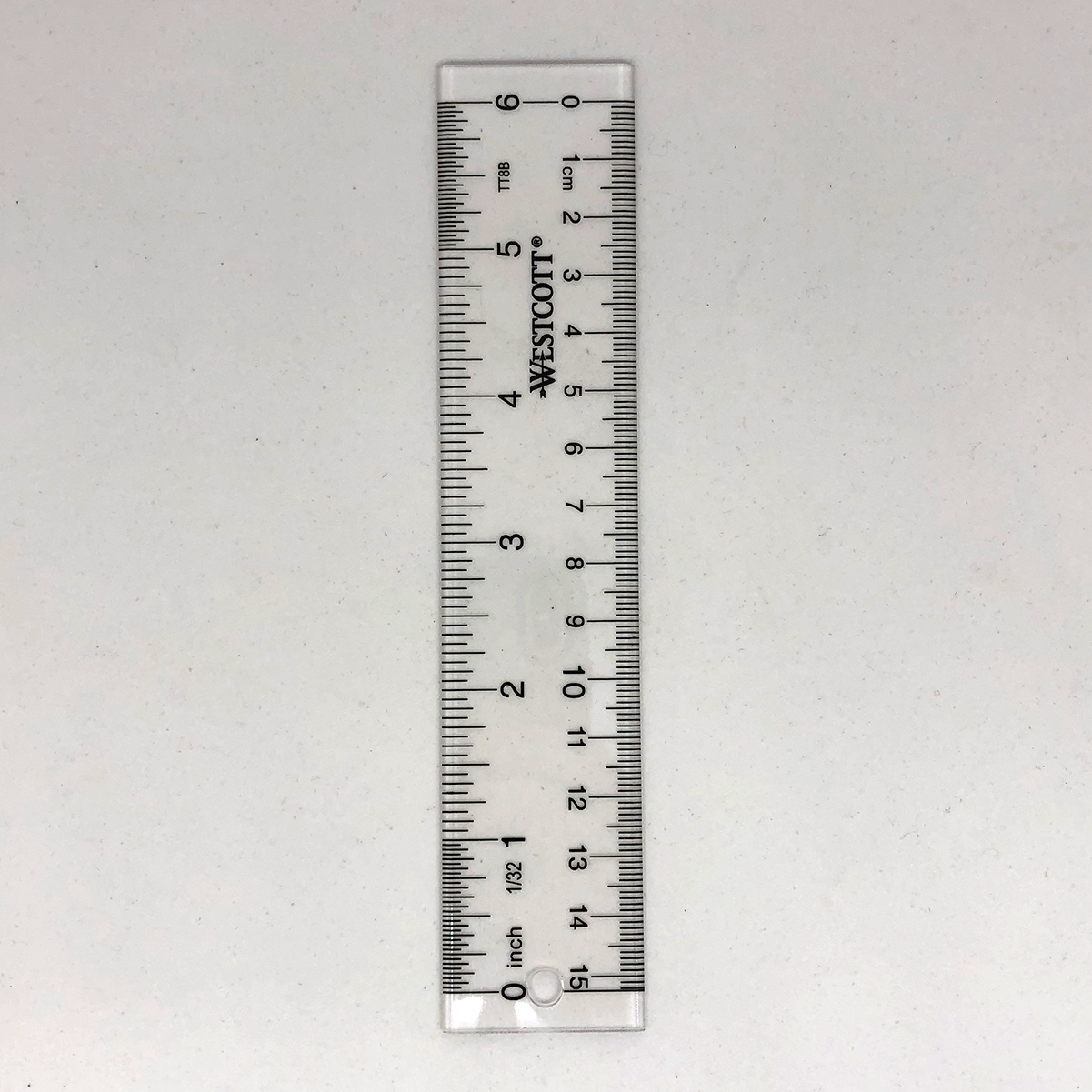Westcott See-Thru Ruler 6" - Draw Botanical