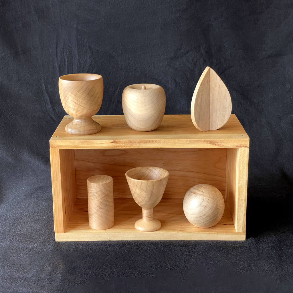 Handmade 3D Wooden Shapes - Draw Botanical LLC